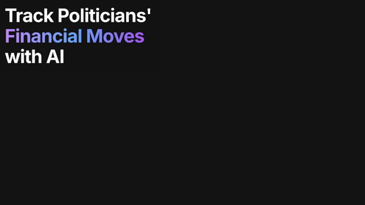Politician Trade Tracker API - Real-time Congressional Trading Data ...